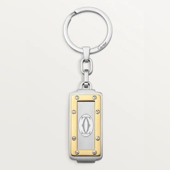 Cartier | Accessories | Santos De Cartier Twotone Keychain | Poshmark